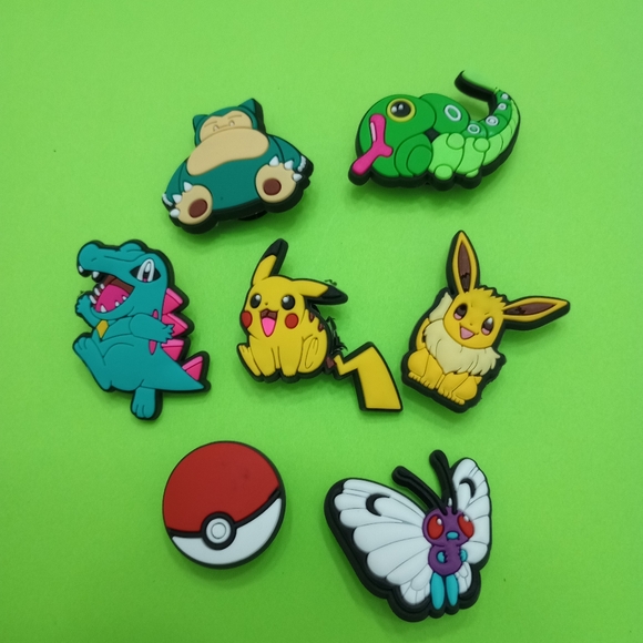 CROCS | Accessories | Pokemon Pikachu Crocs Charms Croc Jibbitz You Get ...